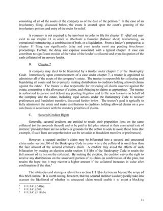 Commercial Real Estate Loan Workouts- A Basic Overview | PDF