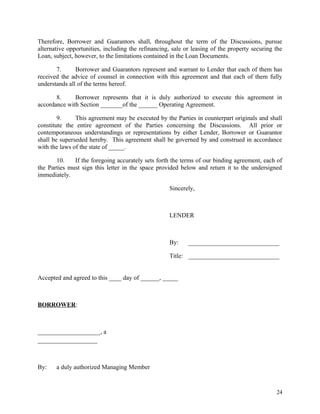 Commercial Real Estate Loan Workouts- A Basic Overview | DOC