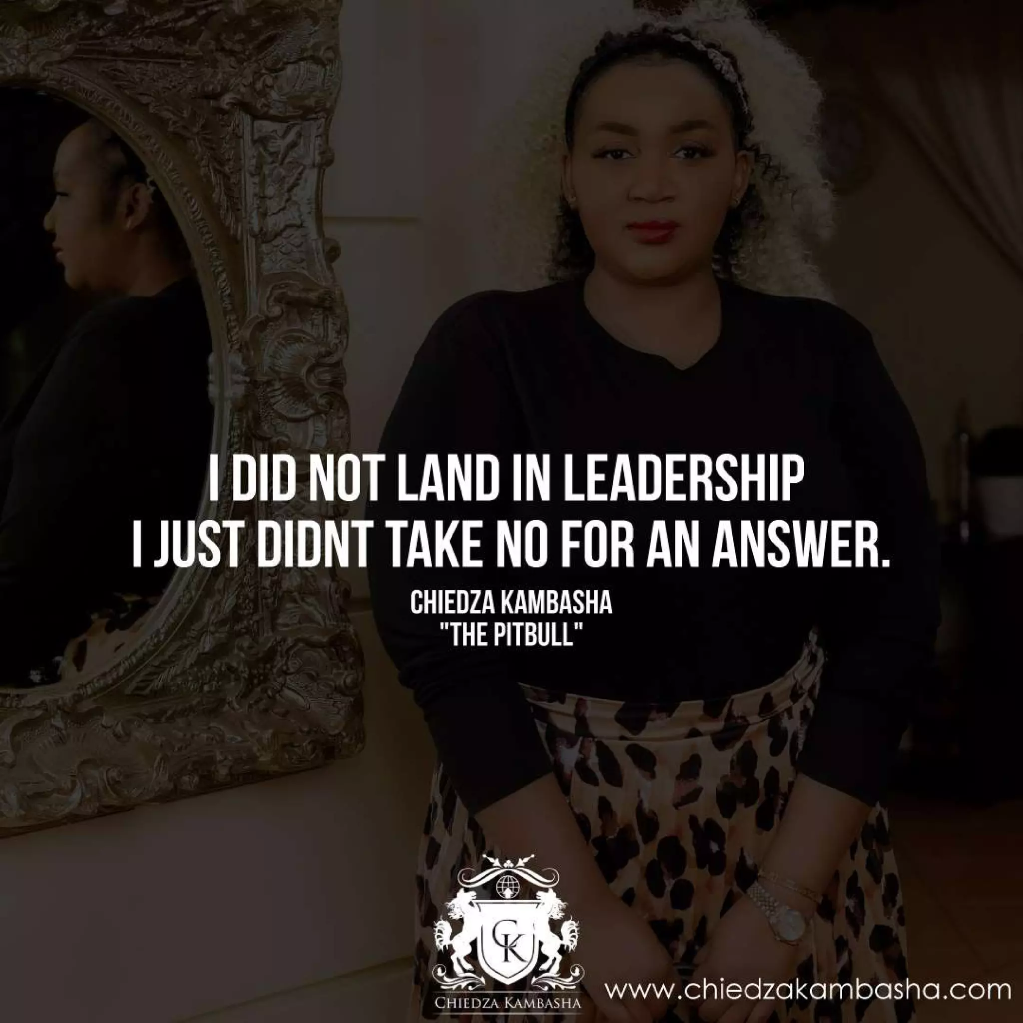 Chiedza Kambasha Quotes (Leadership) | PDF