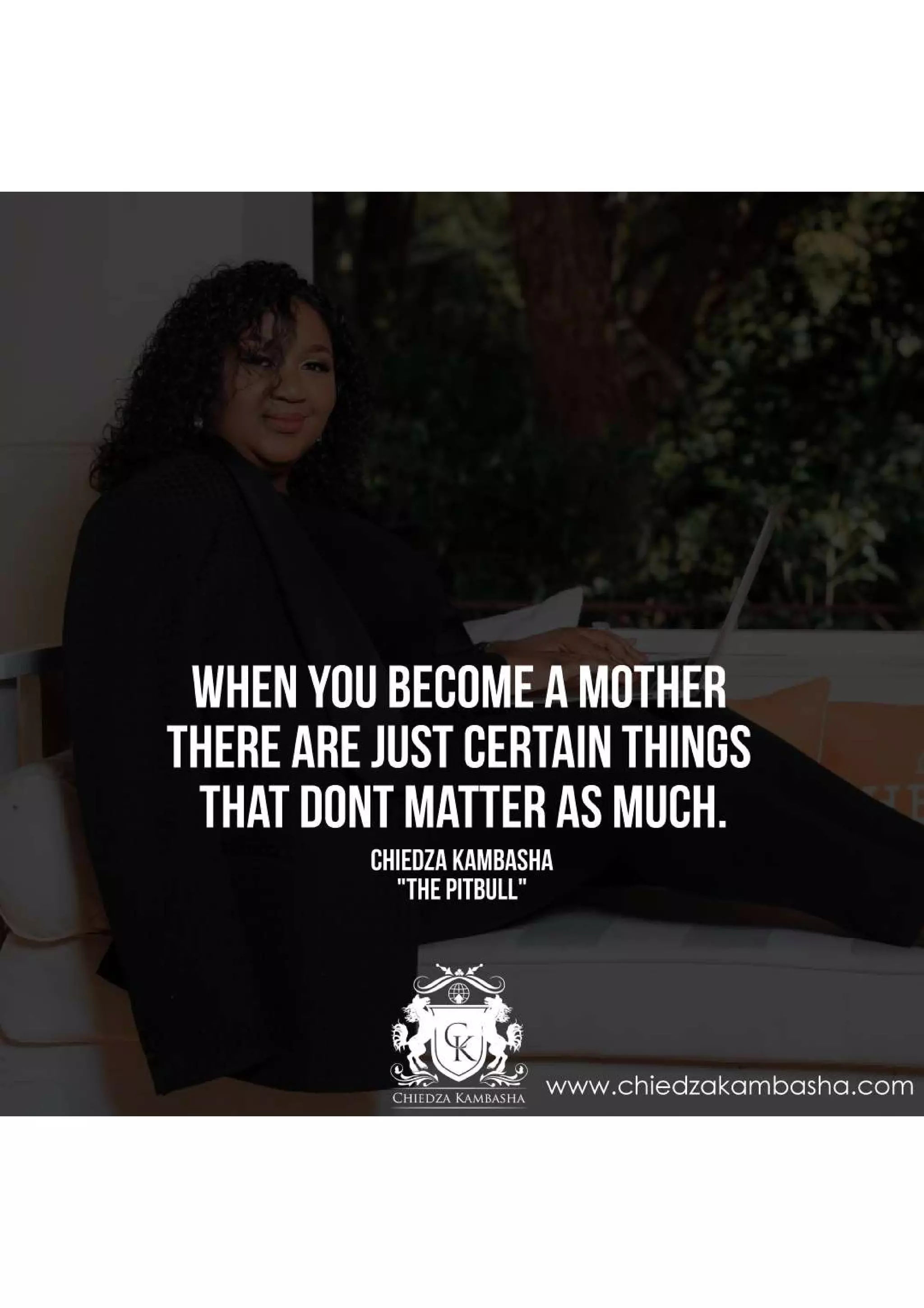 Chiedza Kambasha Quotes (POWER) | PDF