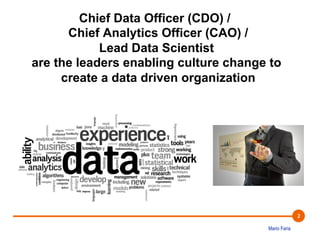 Chief Data & Analytics Officer - who are these new kids on the C-Suite ...