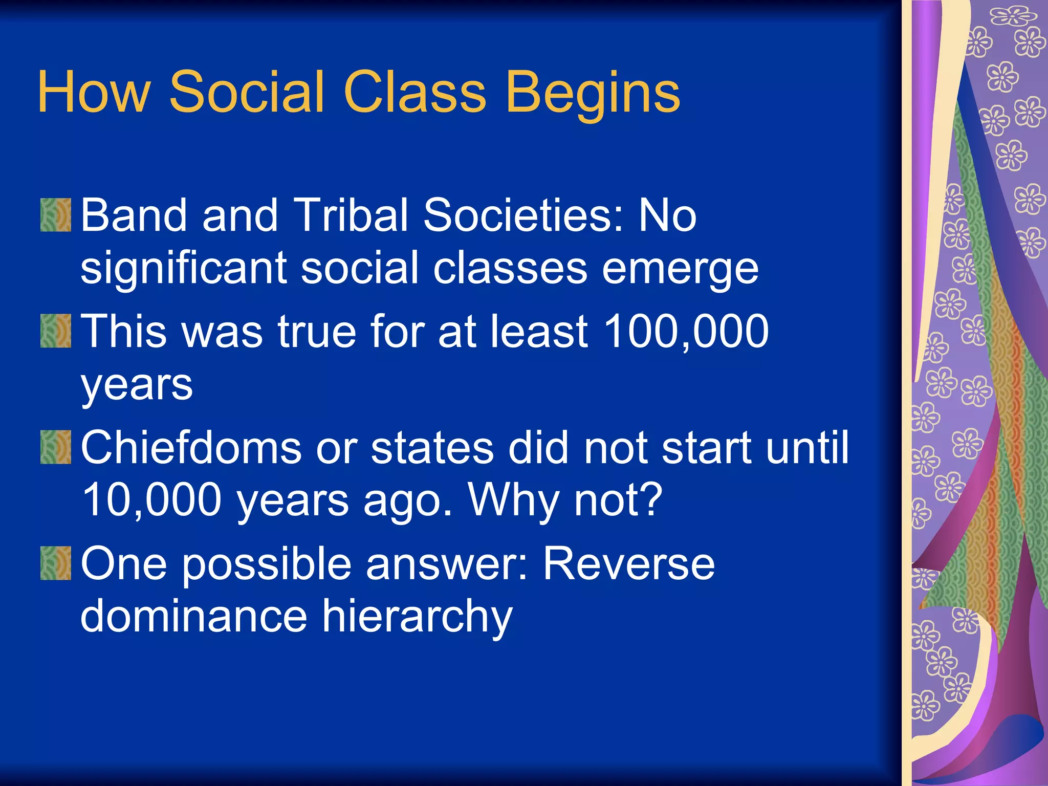 Chiefdom Level of Integration | PPT