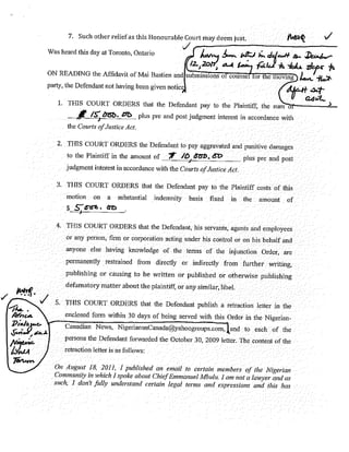 Chief Mbulu wins in NIDO Canada court ruling | PDF