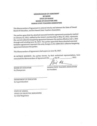 HSTA letters to state | PDF