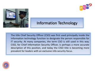 Chief Security Officer | PPTX