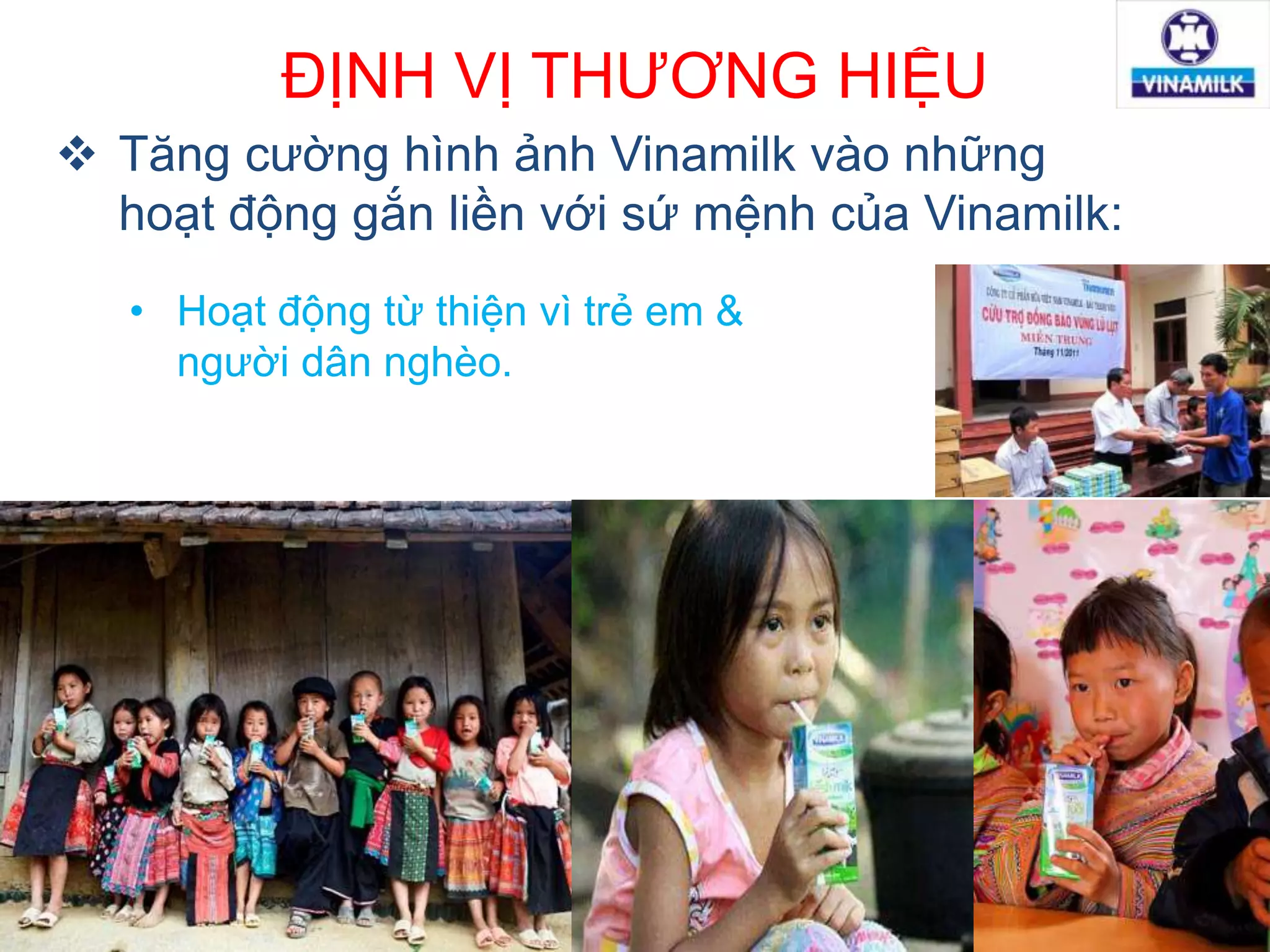 Chien luoc tiep thi, dinh vi thuong hieu & marketing mix vinamilk | PPTX