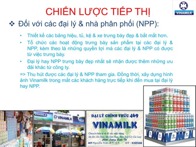 Chien luoc tiep thi, dinh vi thuong hieu & marketing mix vinamilk | PPTX