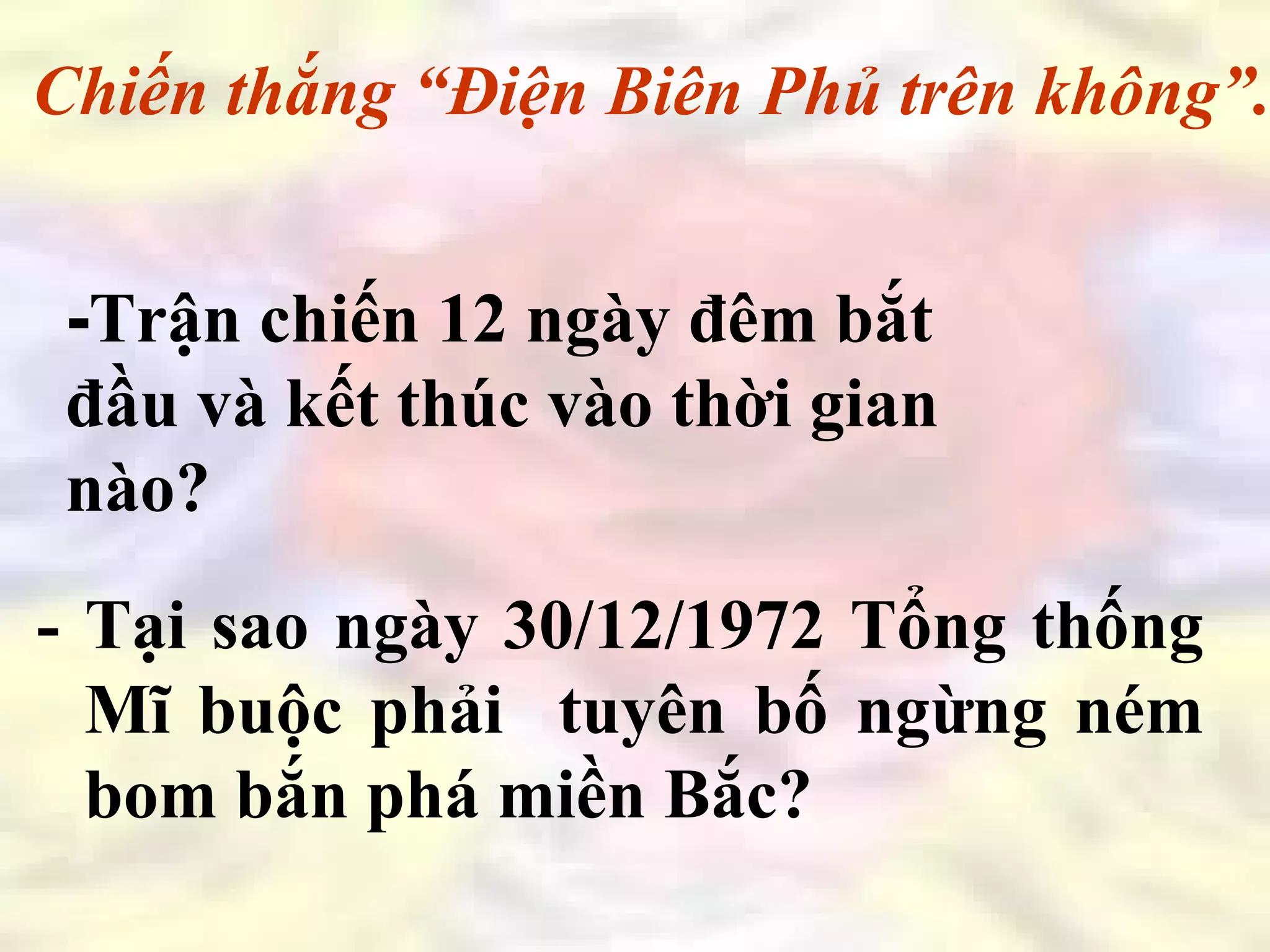 Chien thang dien bien phu tren khong | PPT