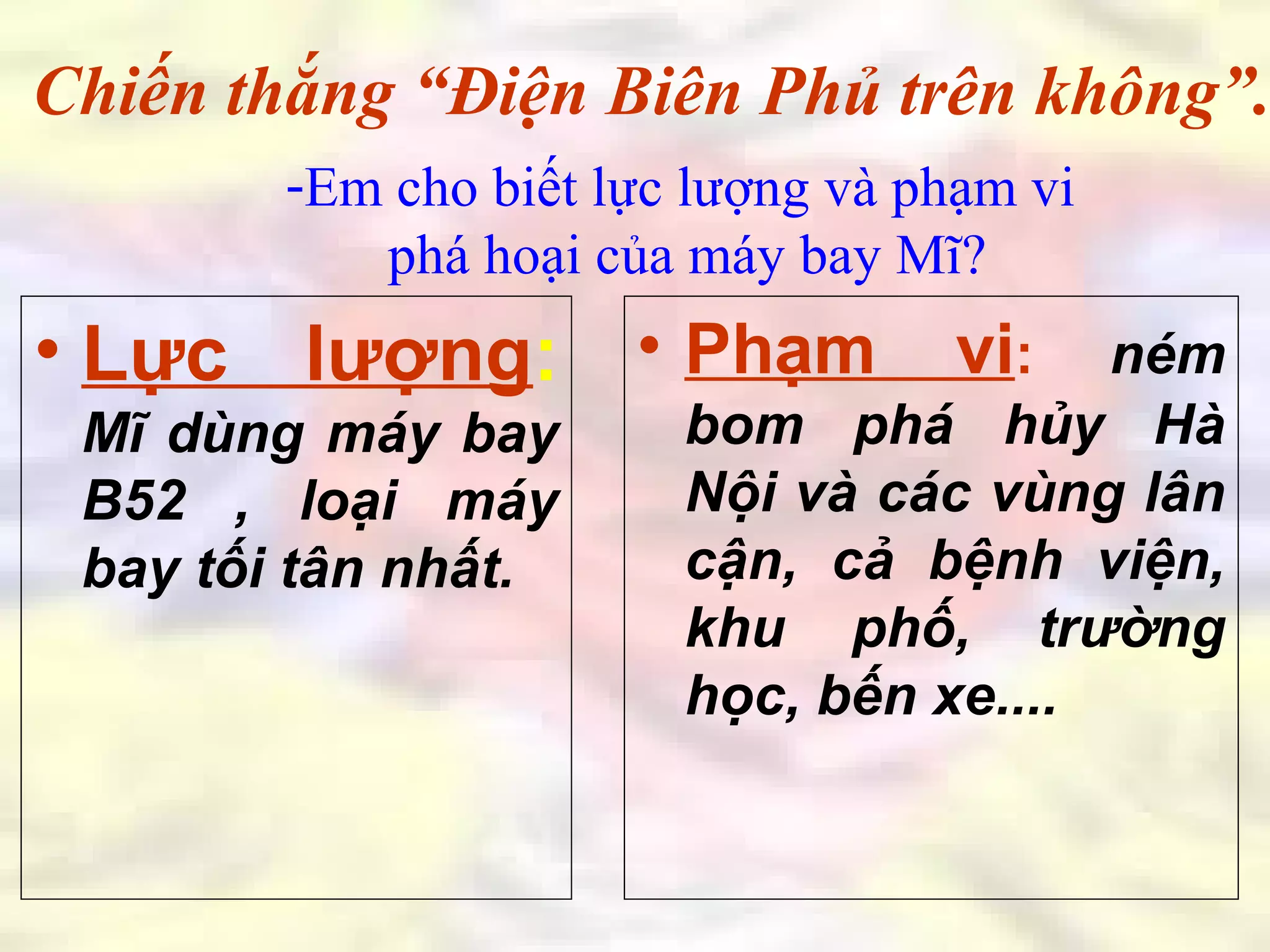 Chien thang dien bien phu tren khong | PPT