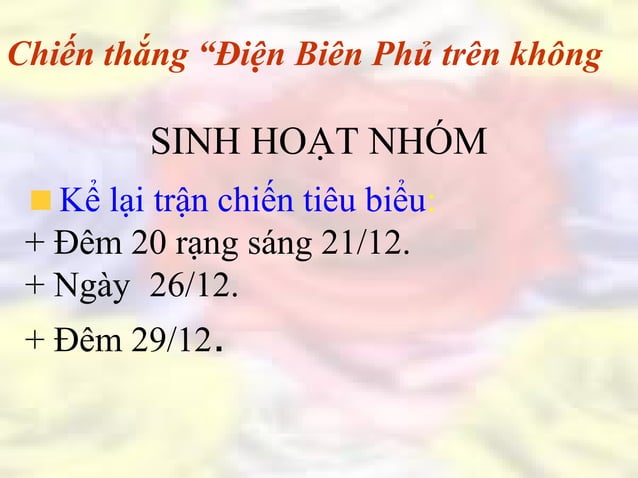 Chien thang dien bien phu tren khong | PPT