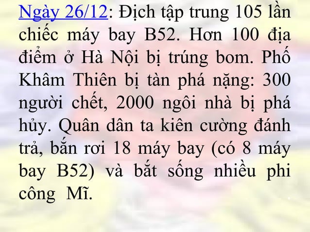 Chien thang dien bien phu tren khong | PPT