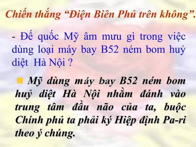 Chien thang dien bien phu tren khong | PPT