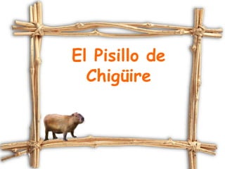 El Pisillo de Chigüire | PPTX
