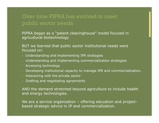 IP Management Strategies in Public Research Institutions | PDF ...