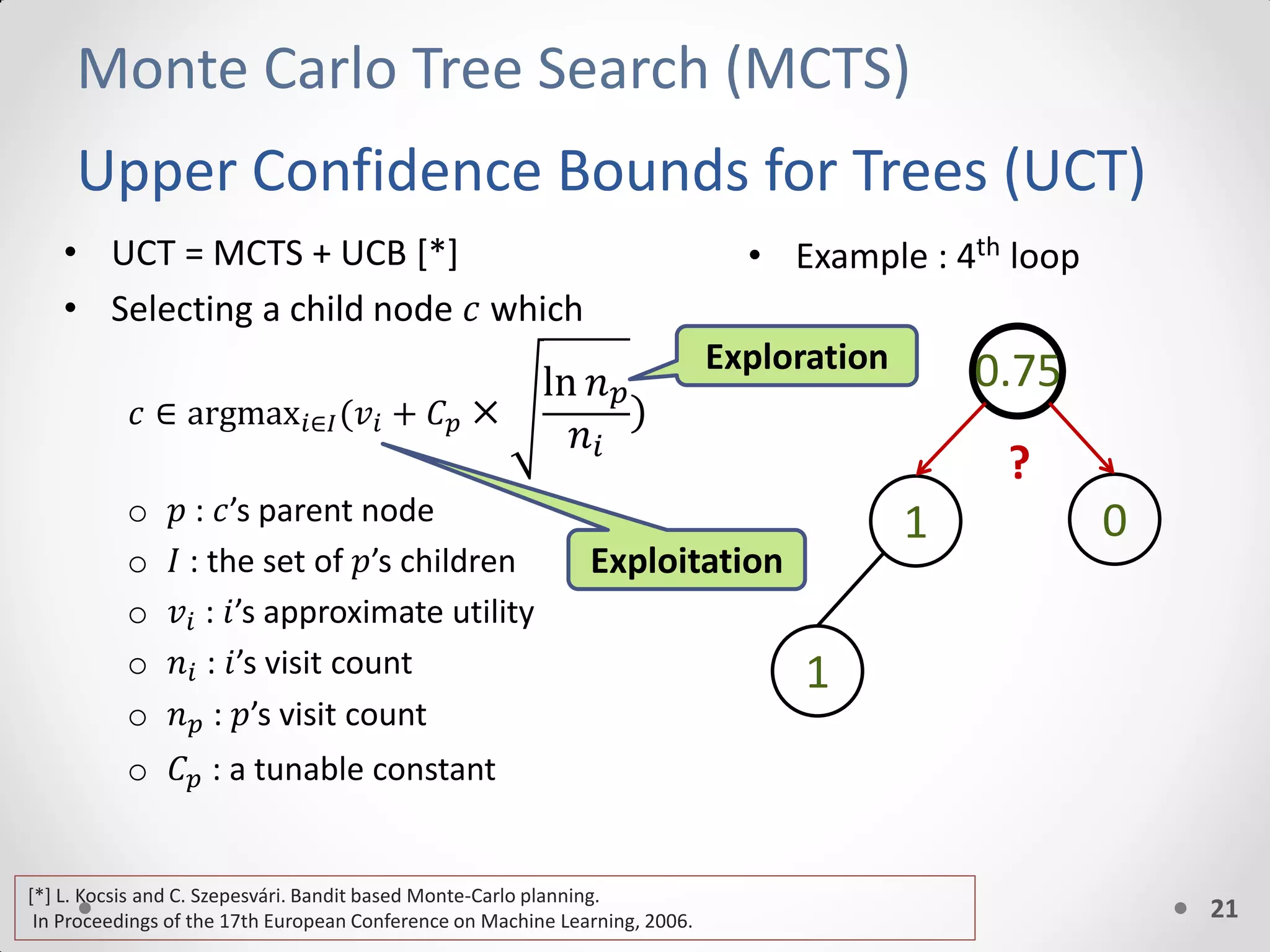 Monte Carlo Tree Search for the Super Mario Bros | PDF