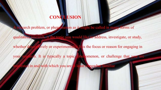 sources of research problem | PPTX | Science