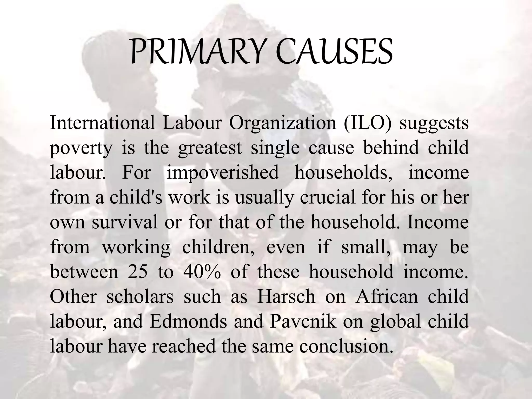 Child labour presentation | PPTX
