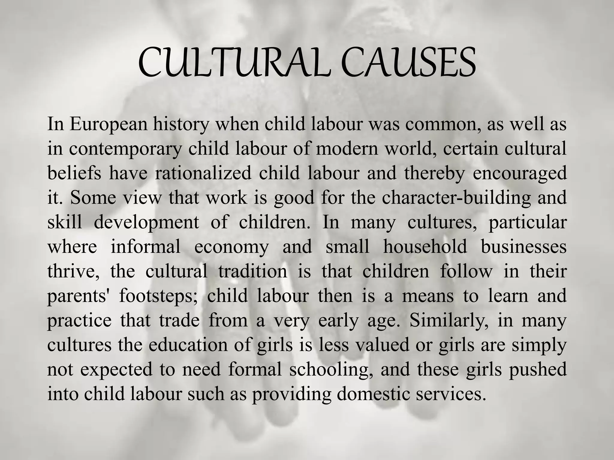 Child labour presentation | PPTX