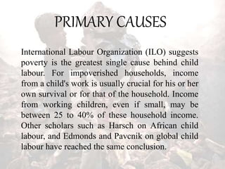 Child labour presentation | PPTX