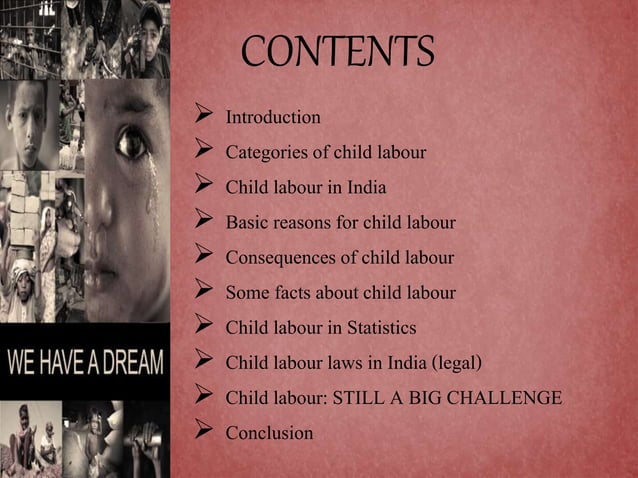 Child labour presentation | PPTX
