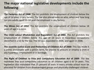 Child labour presentation | PPTX