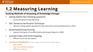Measuring Learning During Search - ACM SIGIR CHIIR 2019 | PPT