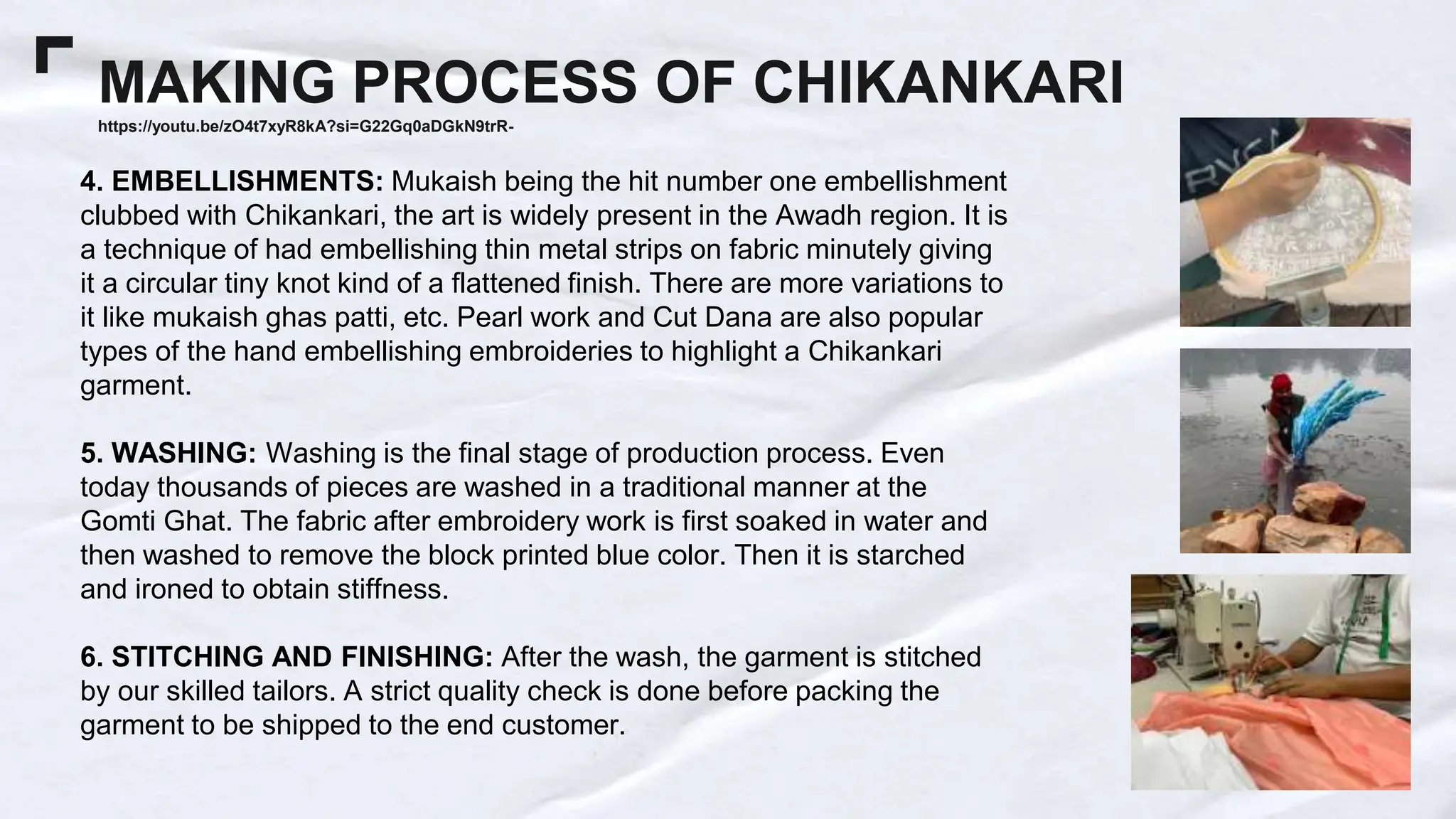 CHIKANKARI embroidery presentation .pptx