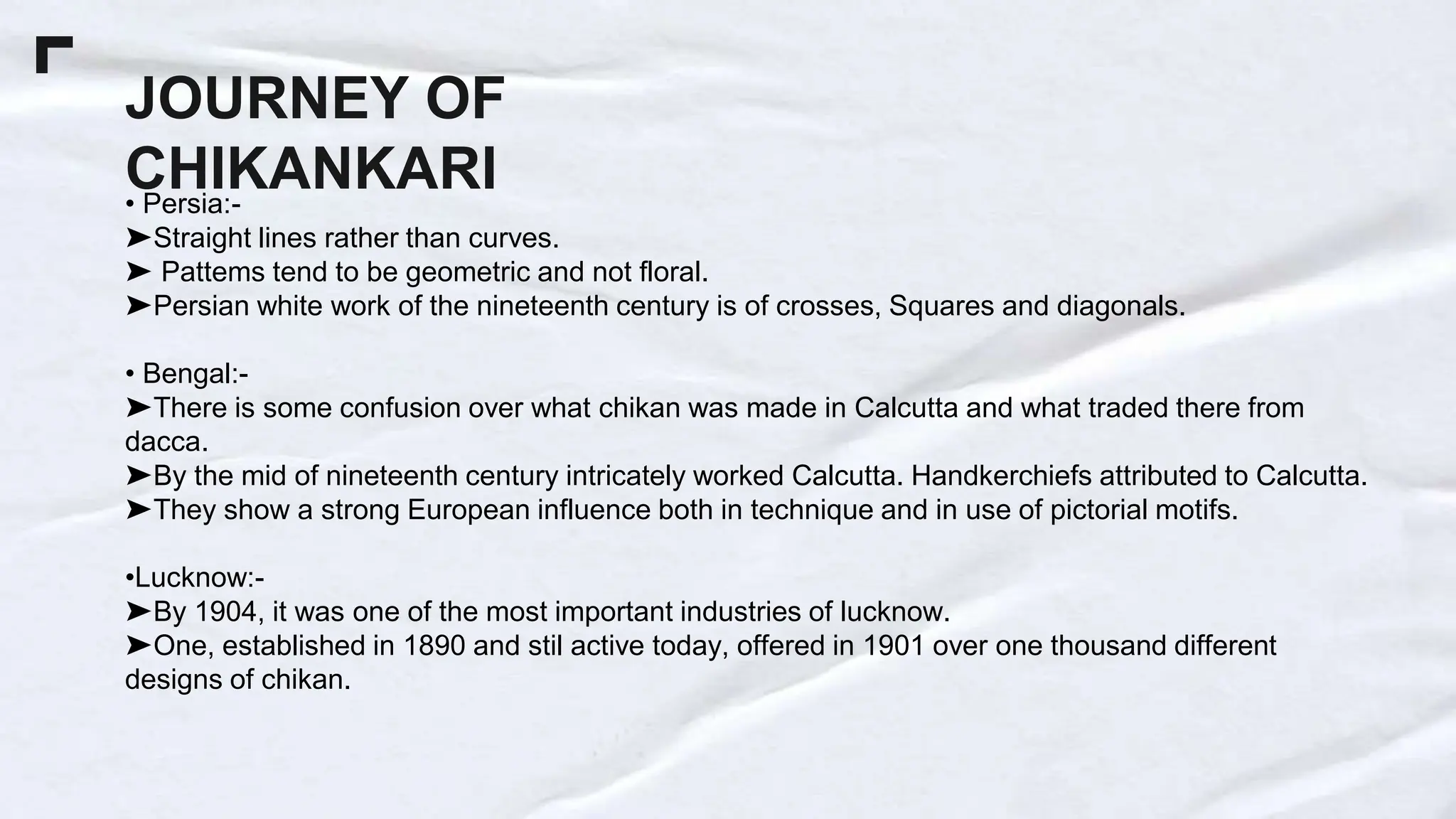 CHIKANKARI embroidery presentation .pptx