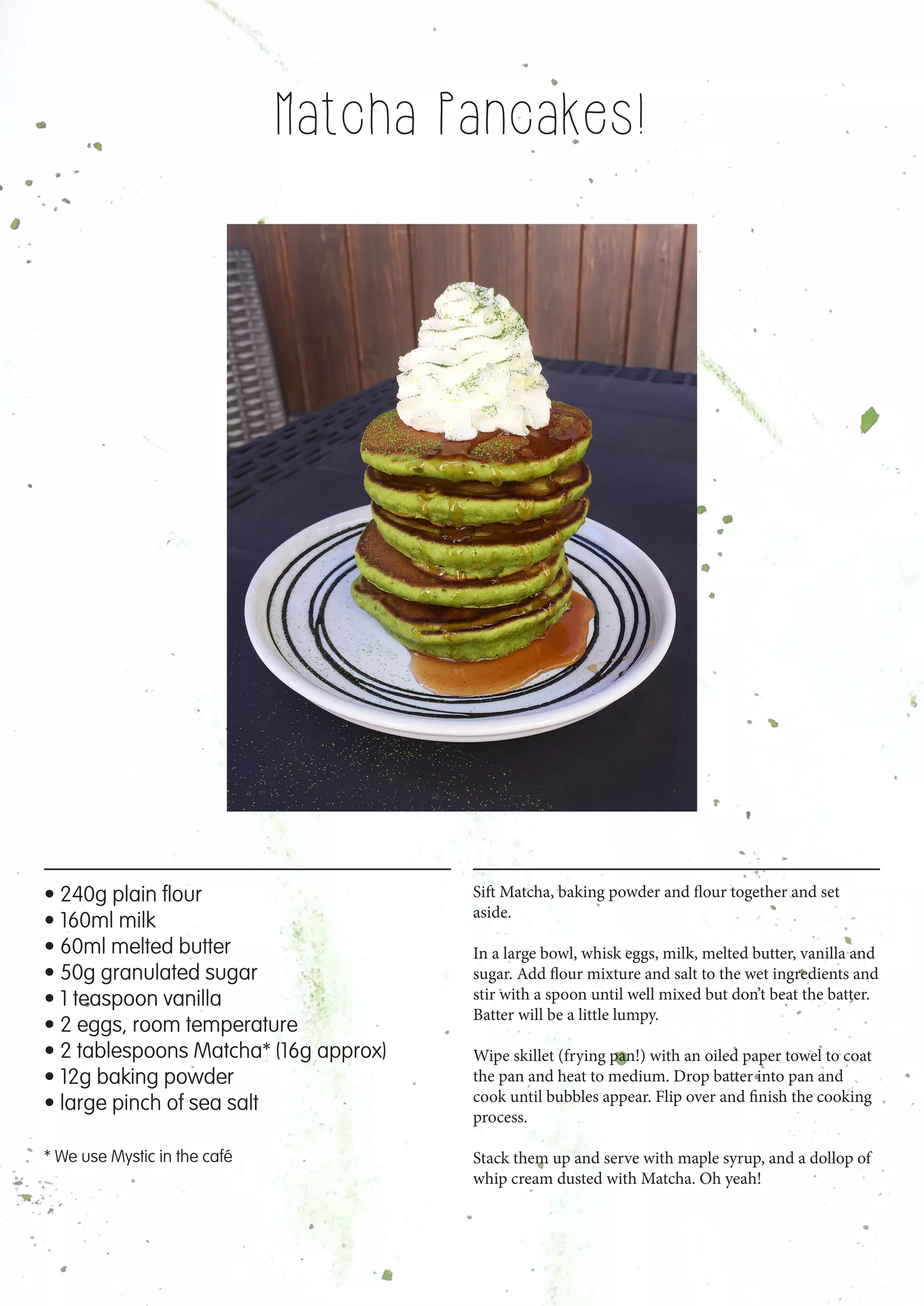 Chiki tea matcha recipes | PDF