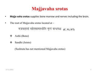 asthimajjavaha srotas chikitsa sutra | PPSX