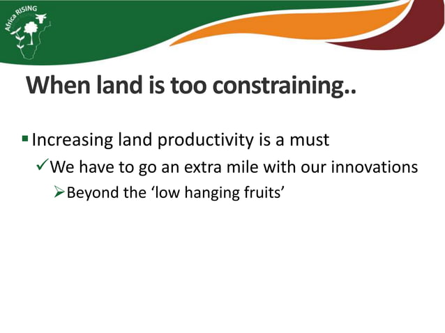 Sustainable Intensification through the doubled-up legume technology ...