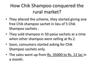 Chik shampoo | PPTX