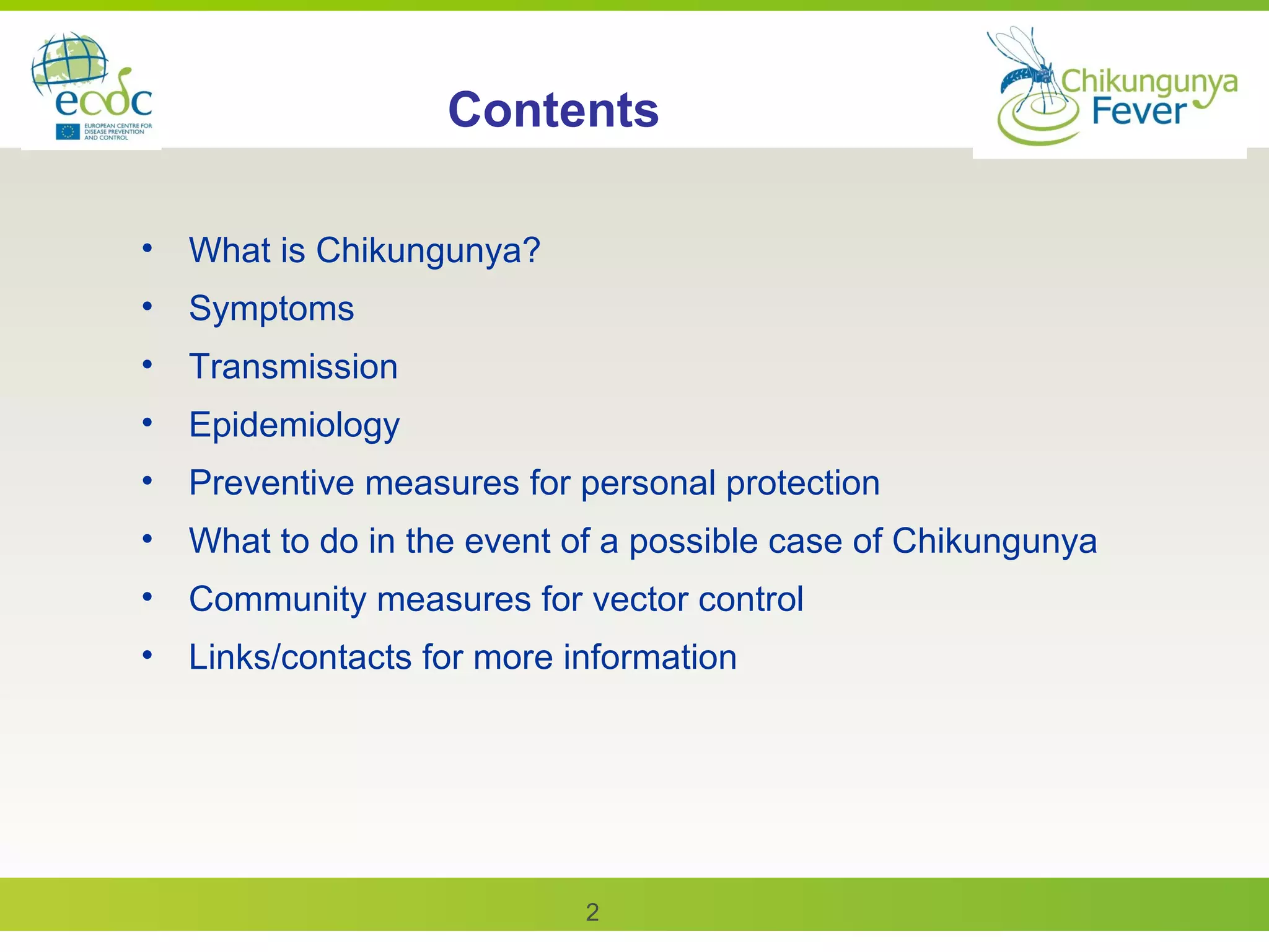 Chikungunya fever presentation_for_health_practitioners | PPT
