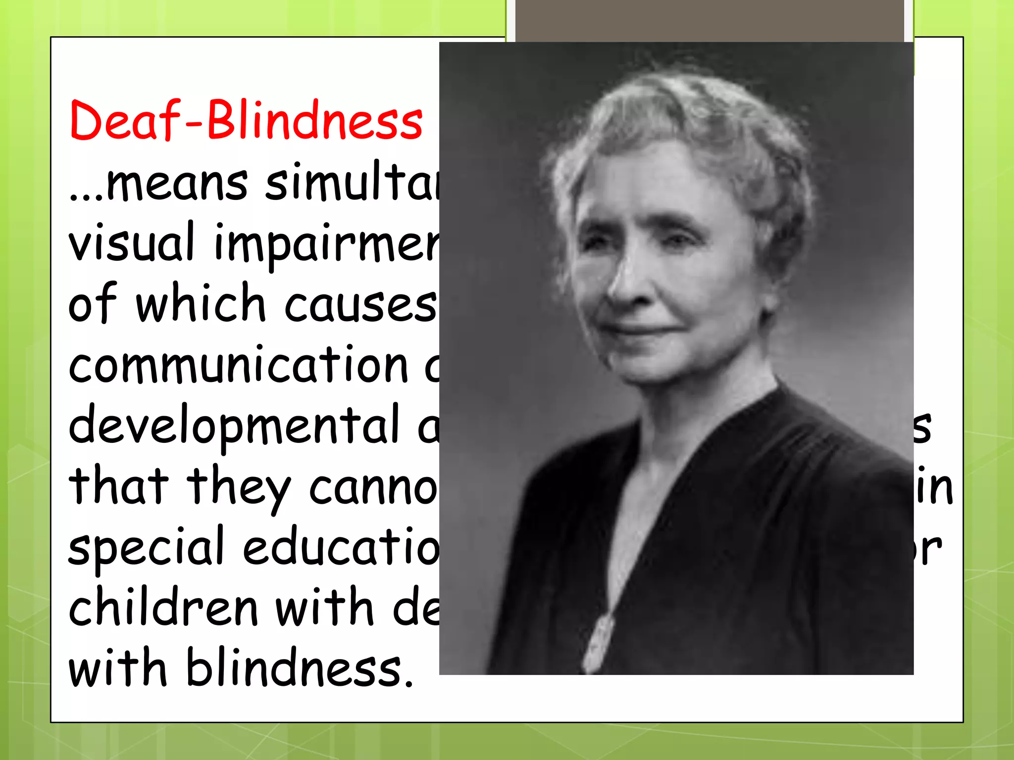 Types of Disabilities | PPTX