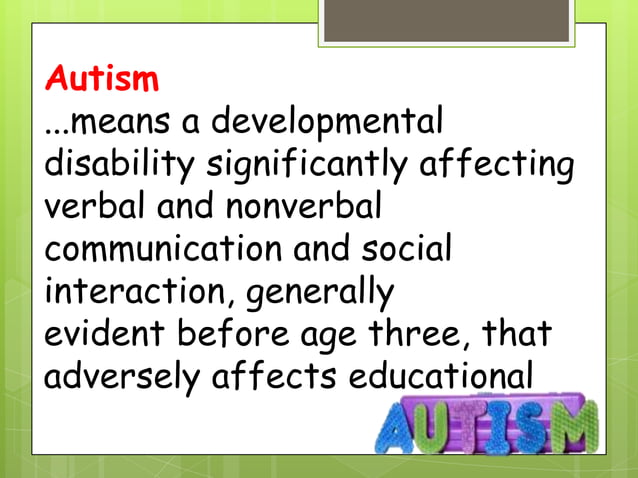 Types of Disabilities | PPTX | Brain and Nervous System Disorders ...