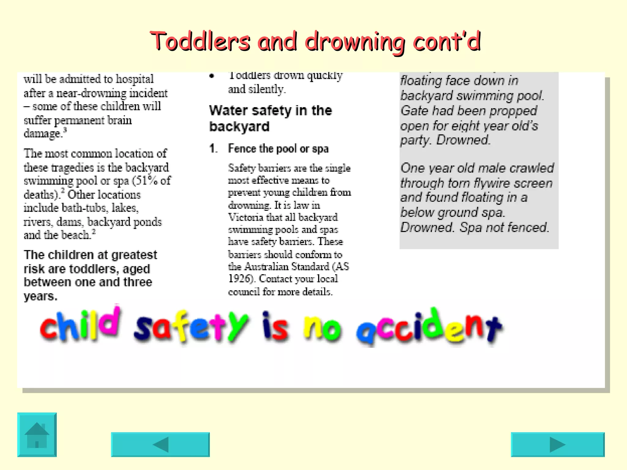 Child Accident Prevention | PPT