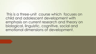 Child-and-Adolescent-Development-Learner and the learning principles | PPTX