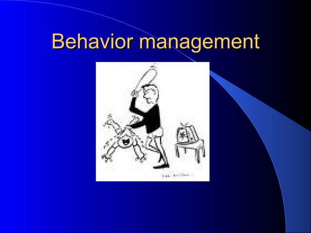 Child behavior management TECHNIQUES | PPT