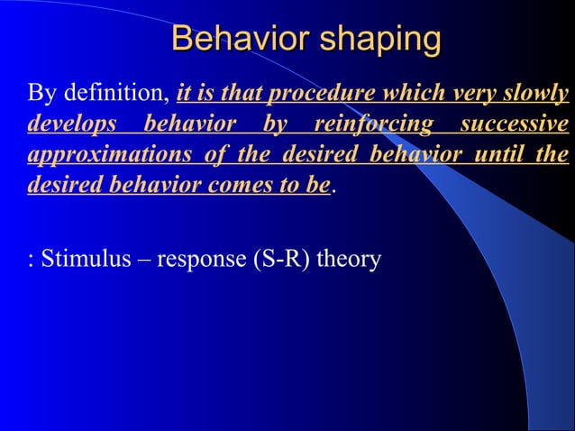 Child behavior management TECHNIQUES | PPT