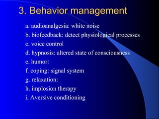 Child behavior management TECHNIQUES | PPT