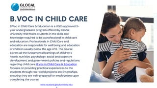 Preparing for B Voc in Child-Care Education: What You Need to Know | PPTX