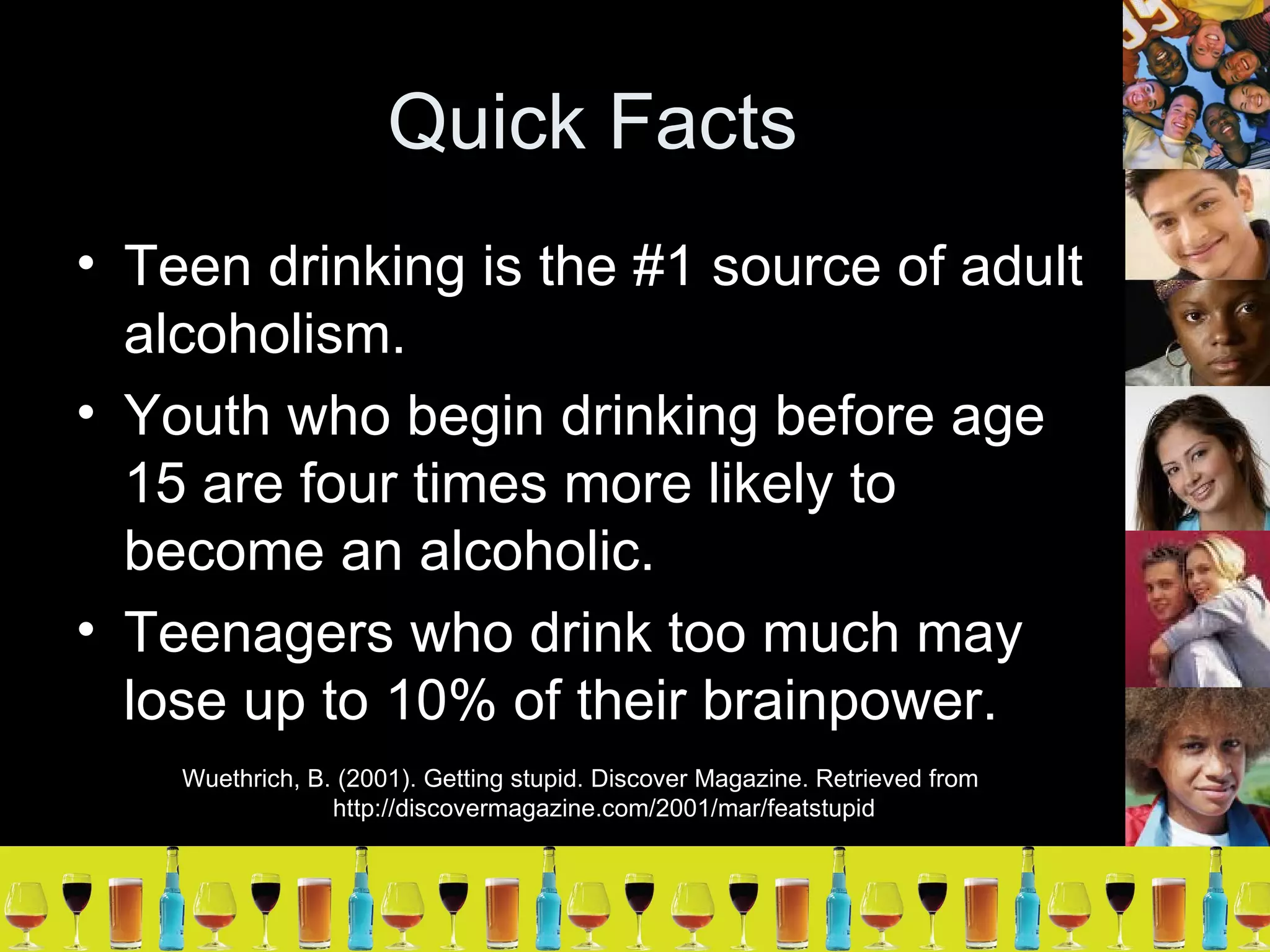Alcohol and Adolescent Development | PPT