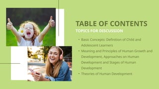 Introduction: Child development is the process through which children ...