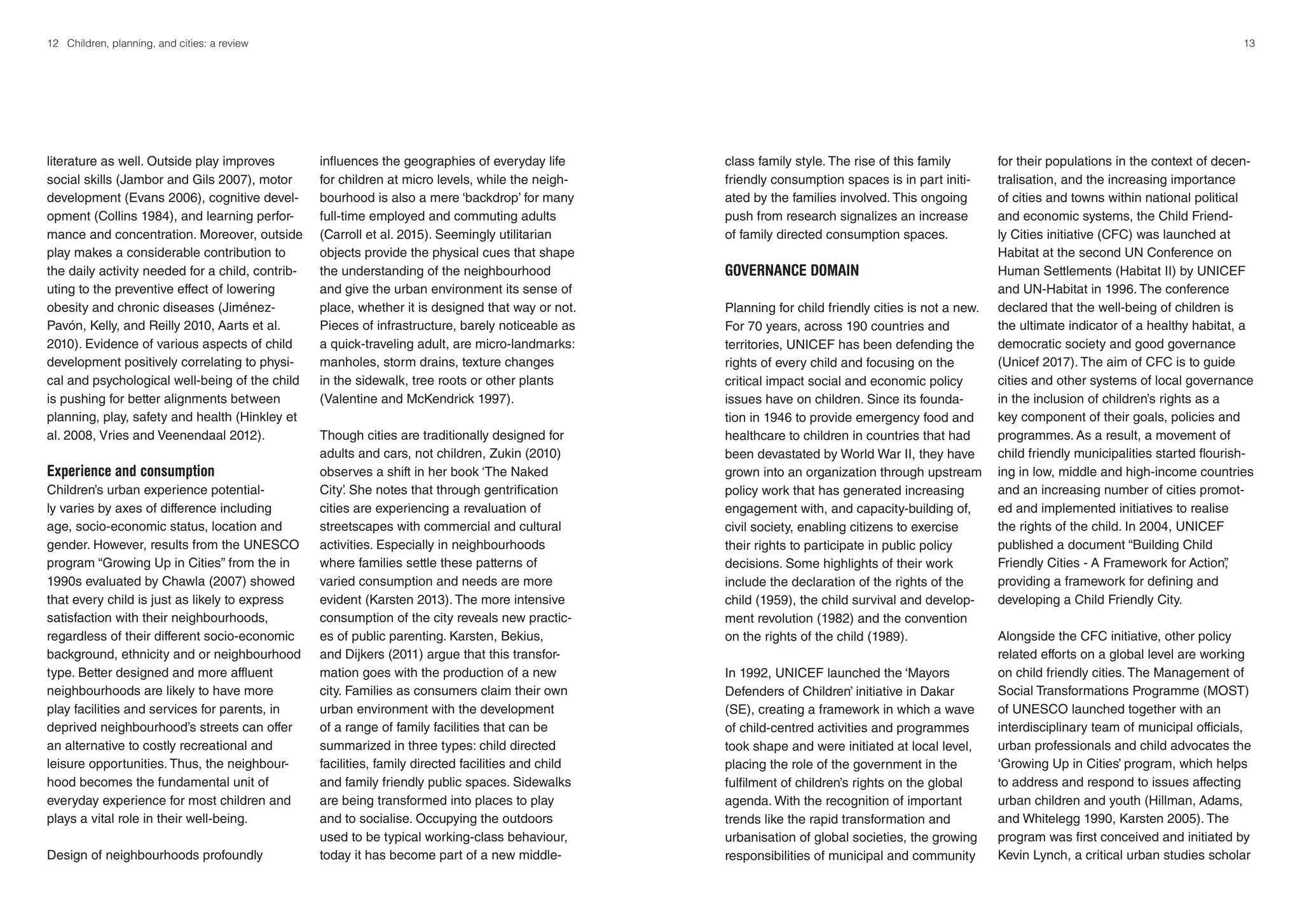 Child-Friendly Urban Design | PDF