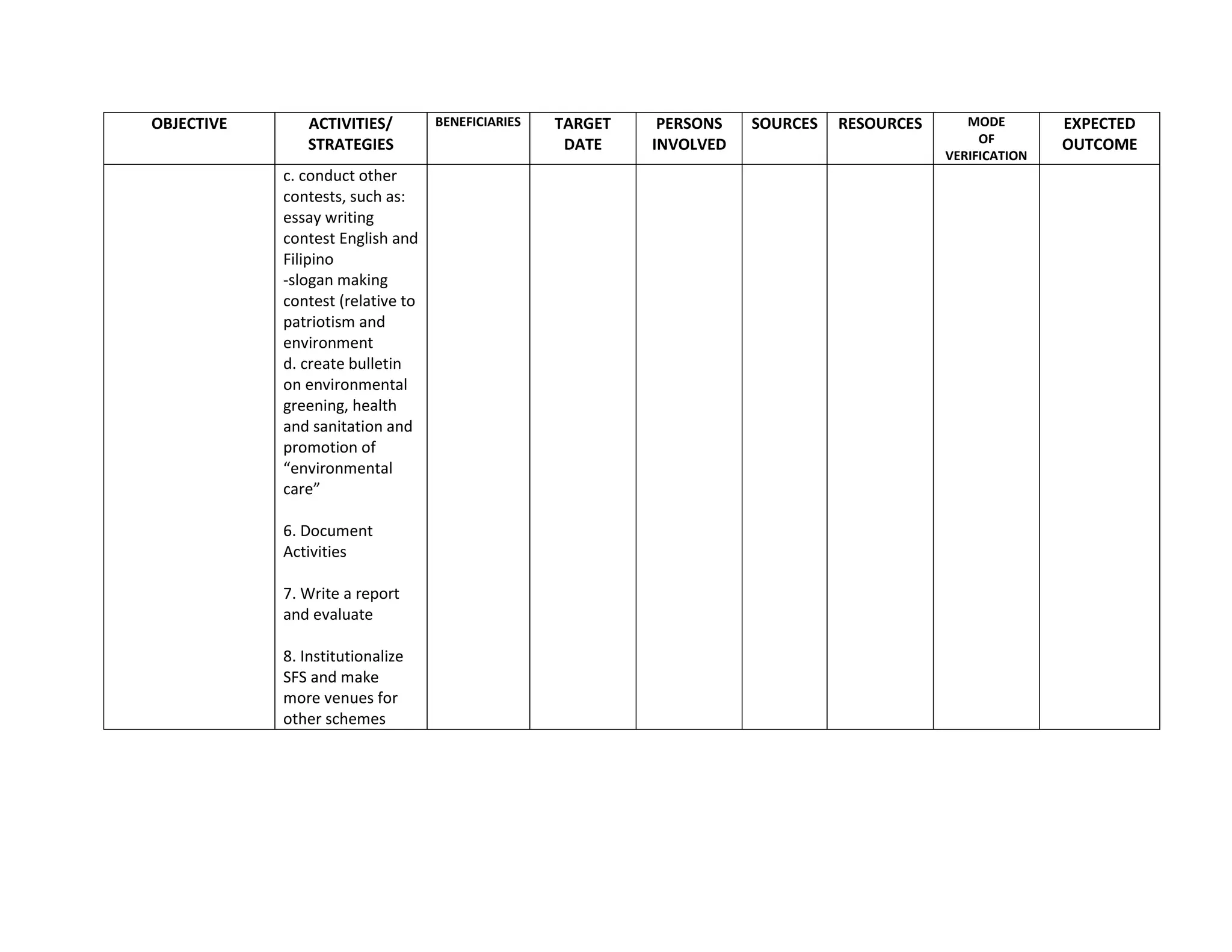 Child friendly school system | DOCX