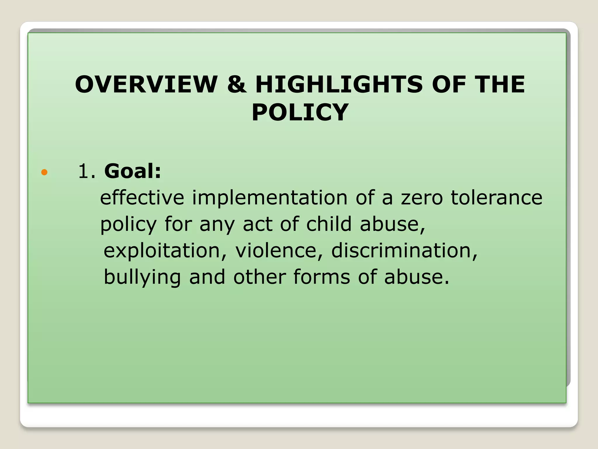 Child protection-policy | PPT
