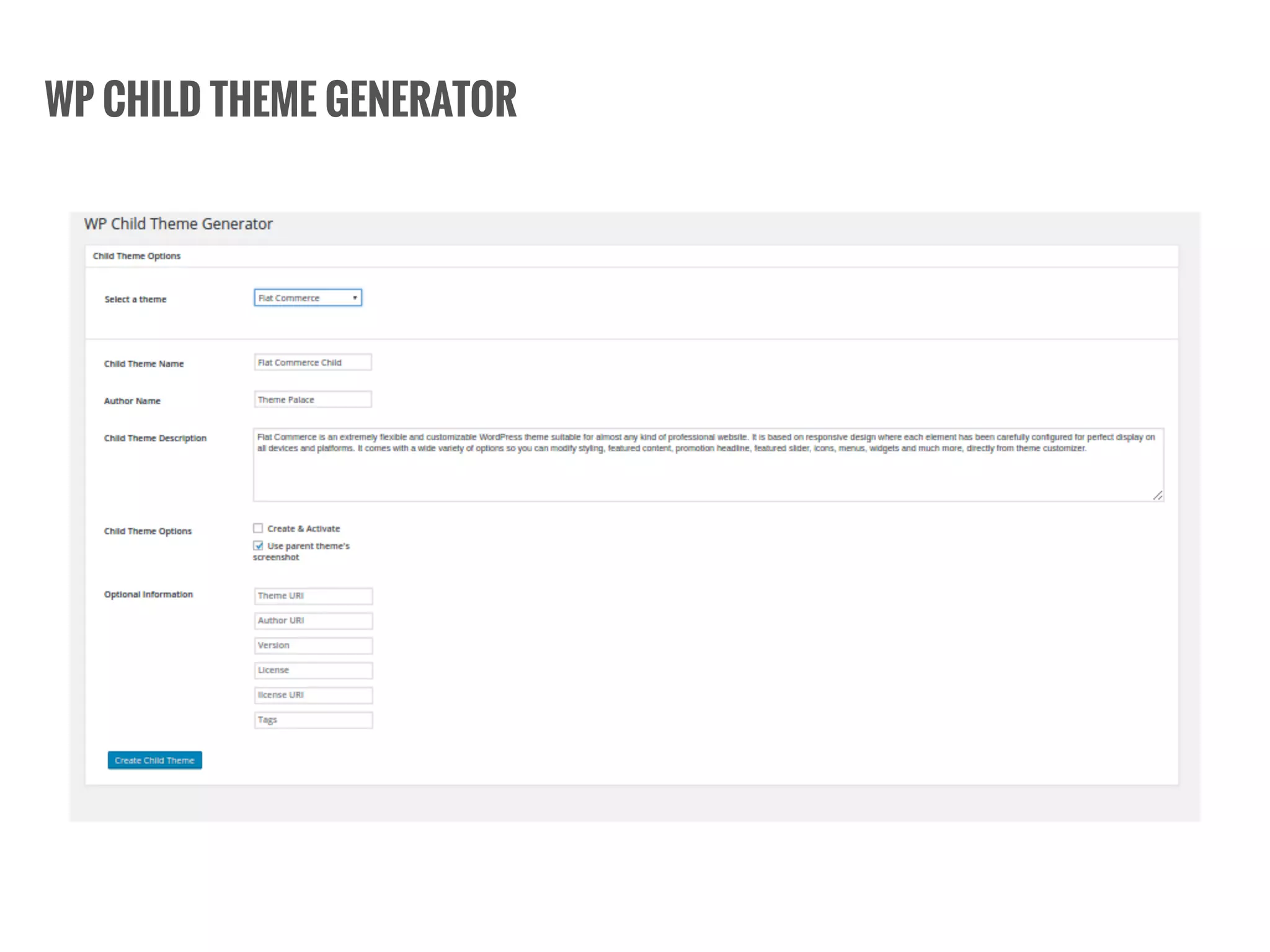 Parent & Child Themes | PDF