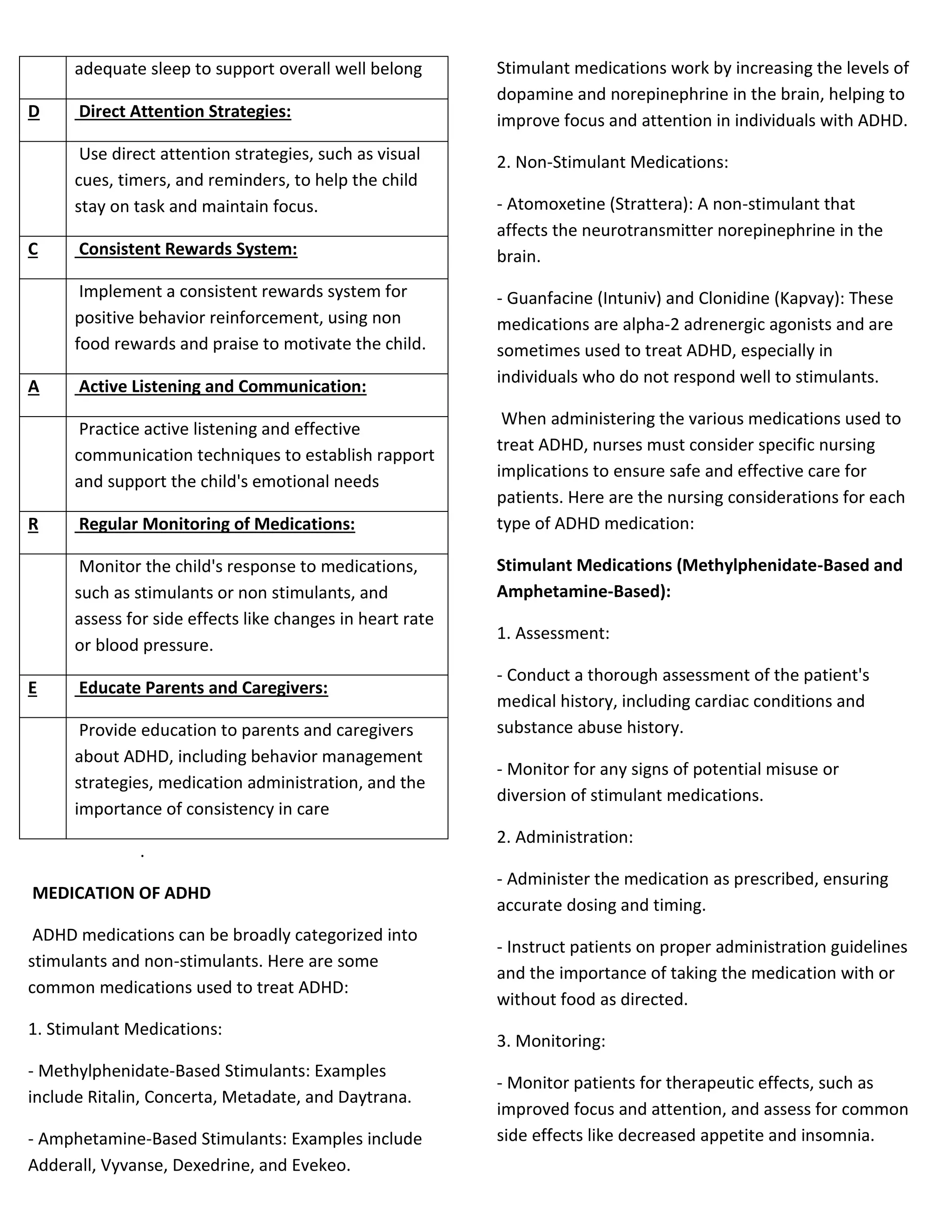 attention deficit hyperactivity disorders | PDF