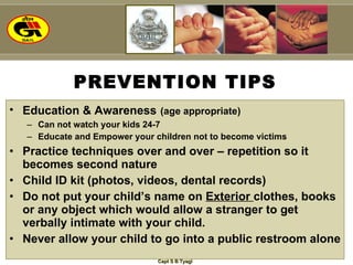 Child Abduction Prevention