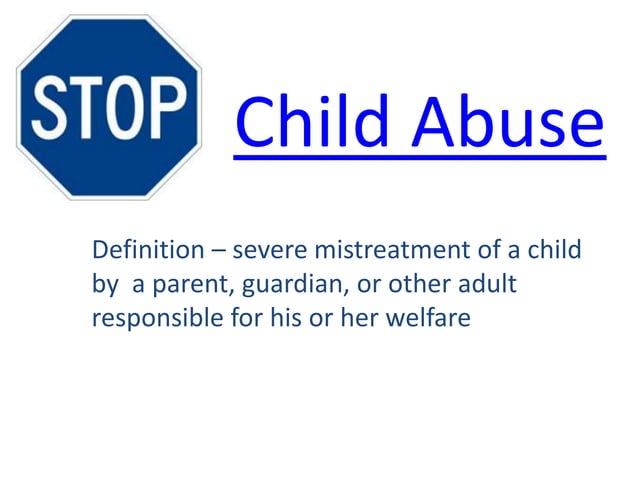 Child abuse | PPT